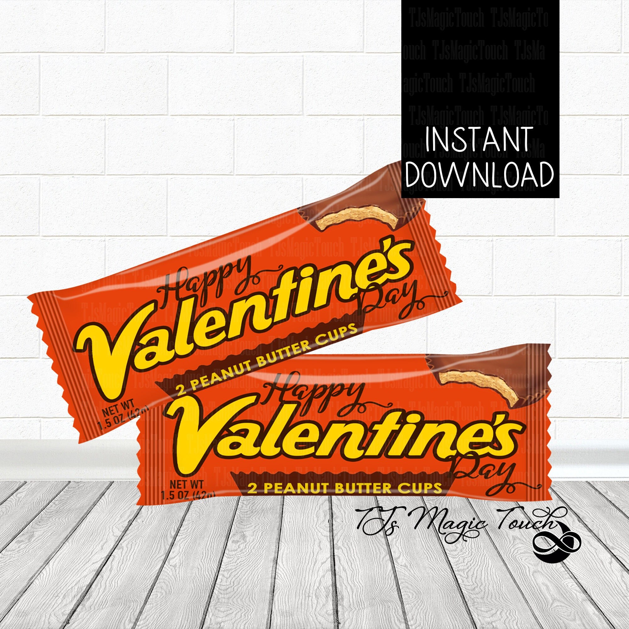 Reeses Peanut Butter Cups Wrapper