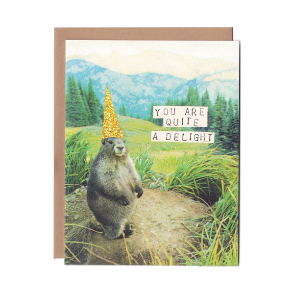 Groundhog Birthday Card - Etsy