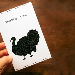 Black & White Thanksgiving Card for Someone Special | Blank Inside ...