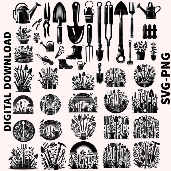 Garden Svg - Etsy Canada