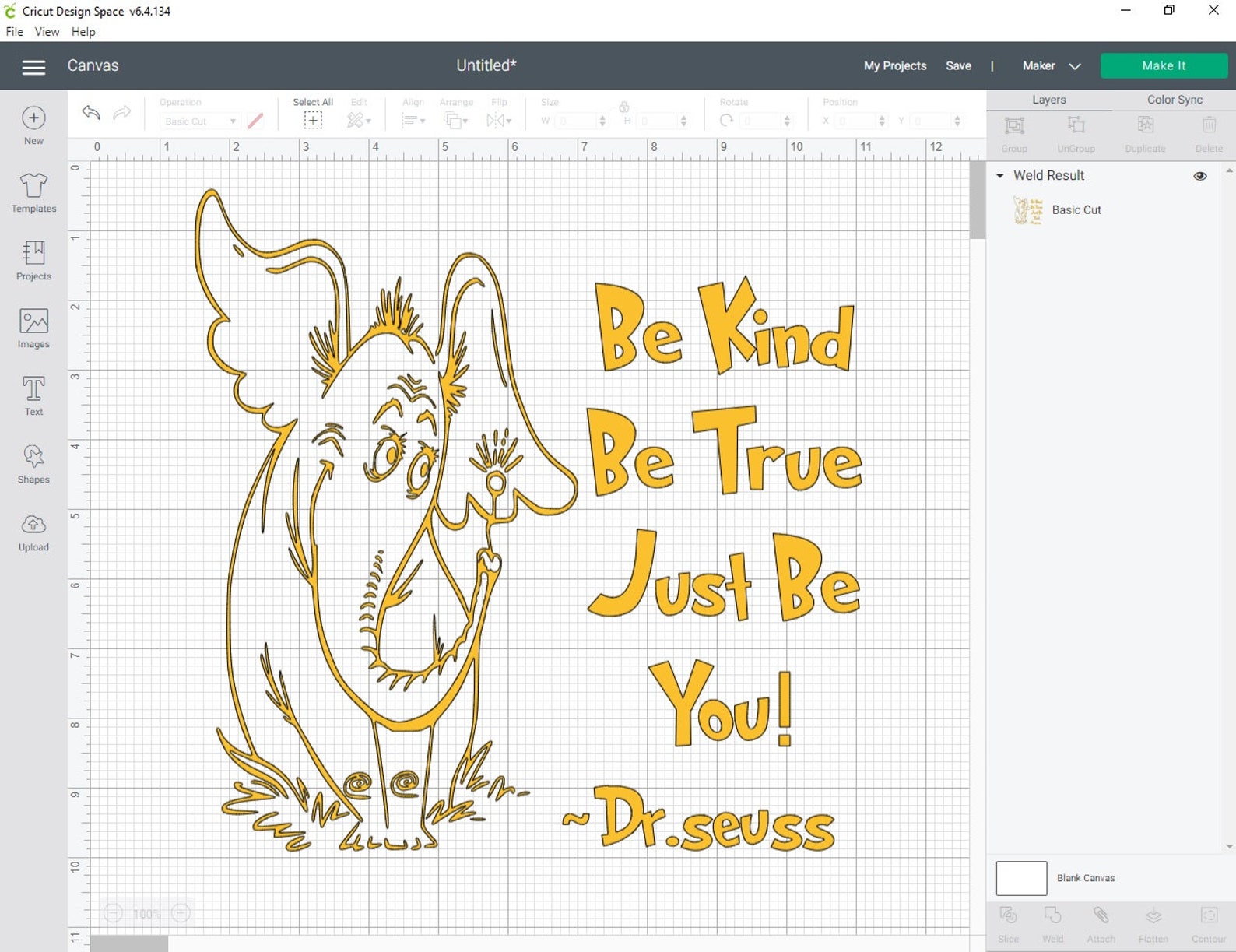 Horton Hears A Who Svg Be Kind Be True Just Be You Svg Dr Etsy