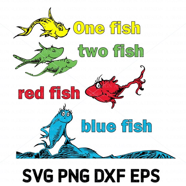 One Fish Two Fish - Etsy