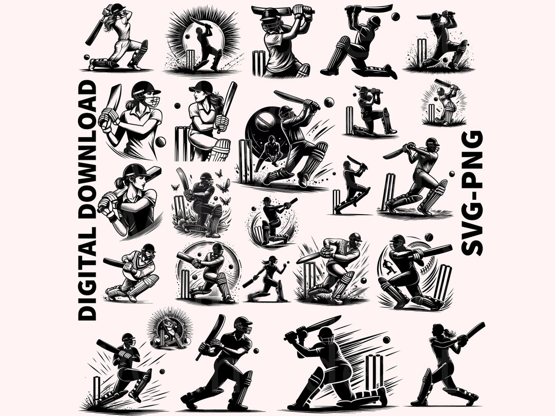 Cricket Svg, Cricket Silhouette , Cricket Svg Bundle , Cricket Clipart ...