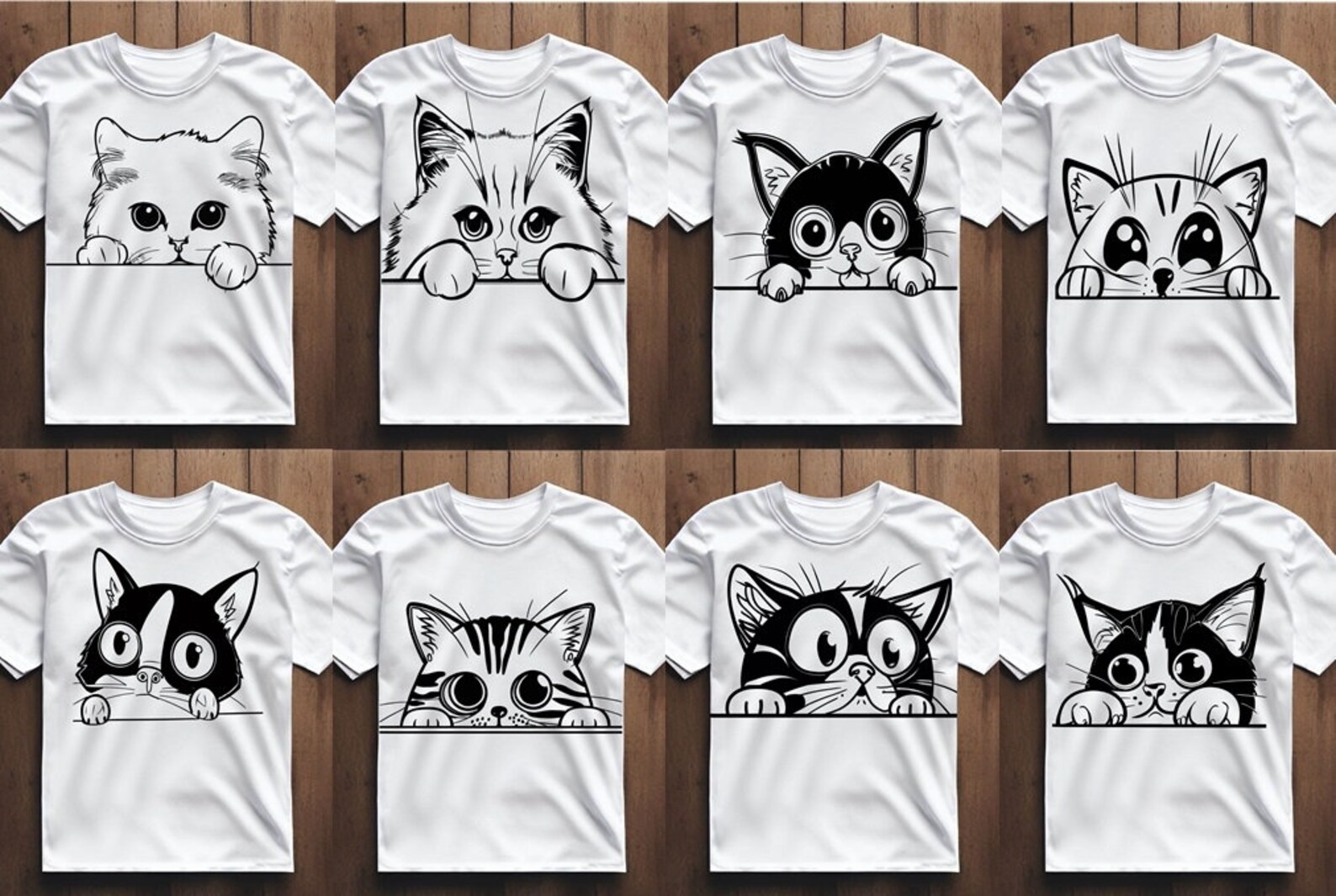 Peeking Cat Svg, Black Cat Svg, Cute Cat Svg, Kitten Svg, Kitty Svg ...