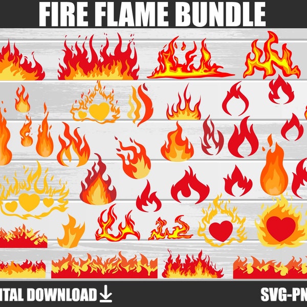 Flame Pattern - Etsy