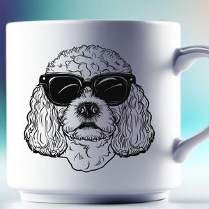 Cavapoo Svg, Peeking Cavapoo Dog SVG, Cavapoo Dog Head SVG, Cavapoo Dog ...