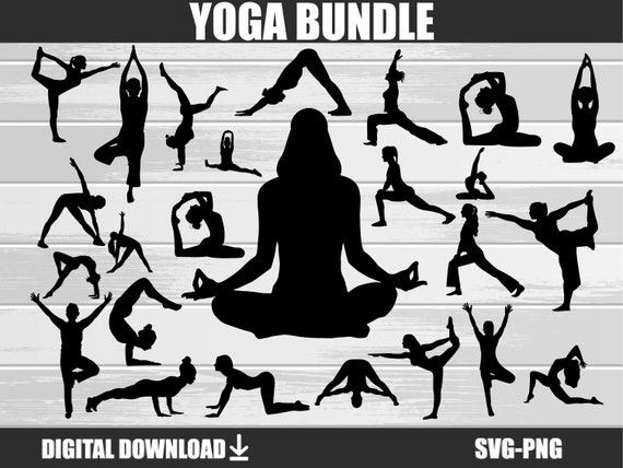 Yoga Svg Meditation Svg Relax Svg Png Namaste PNG SVG Cut - Etsy