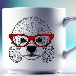 Cavapoo Svg, Peeking Cavapoo Dog SVG, Cavapoo Dog Head SVG, Cavapoo Dog ...