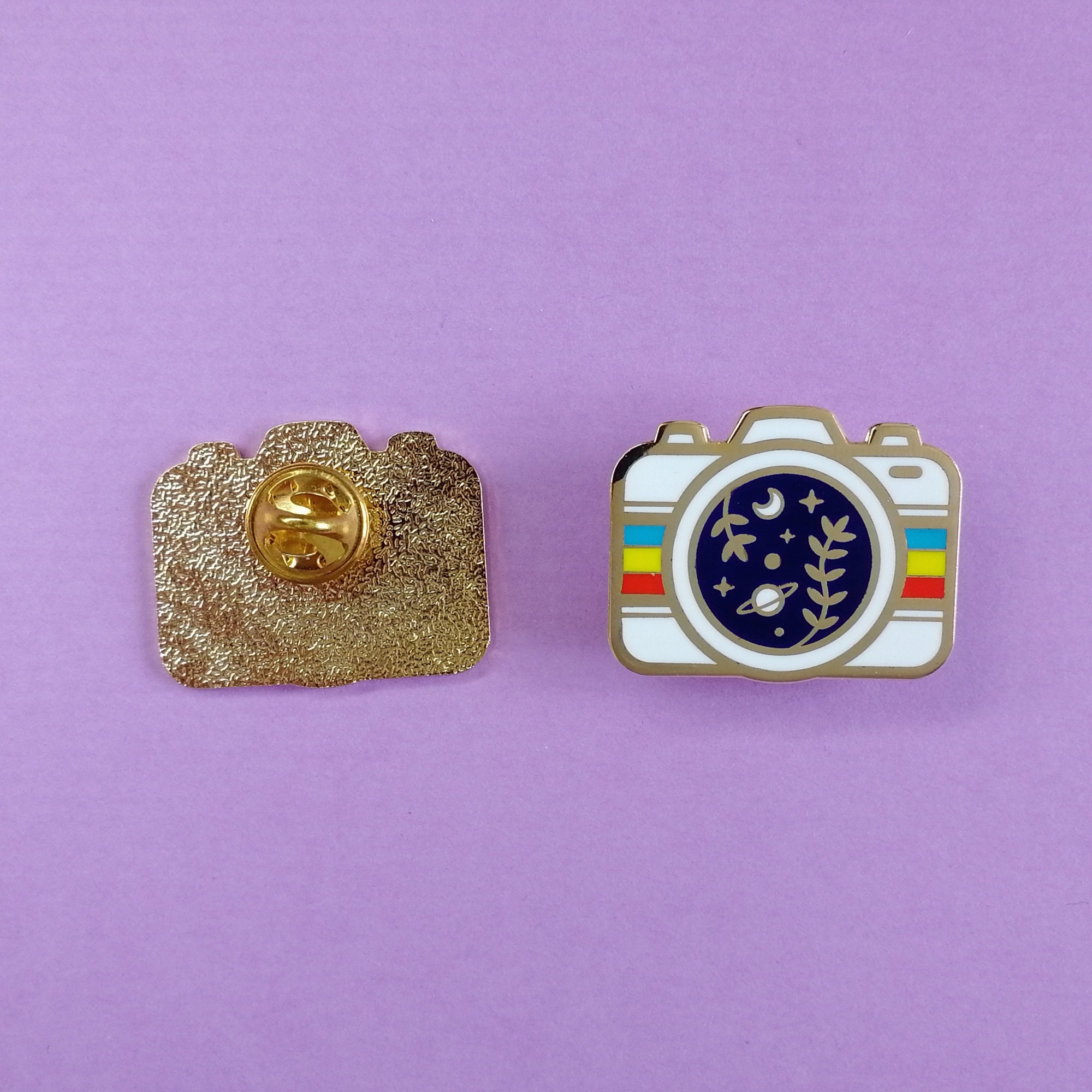 2 hard enamel pins second sale B grade Bundle | Etsy