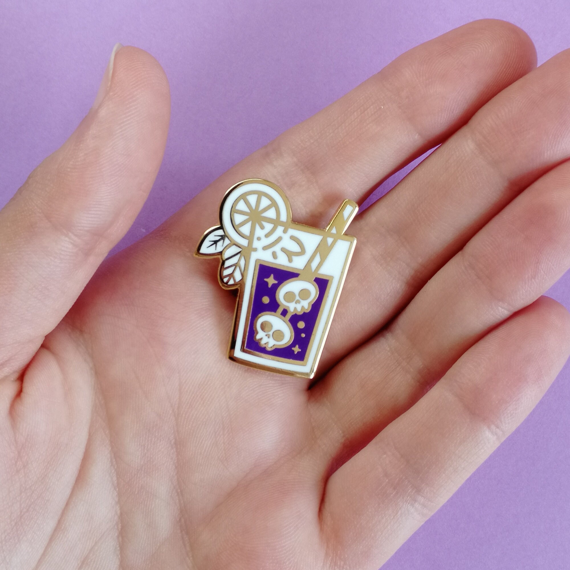 2 hard enamel pins second sale B grade Bundle | Etsy