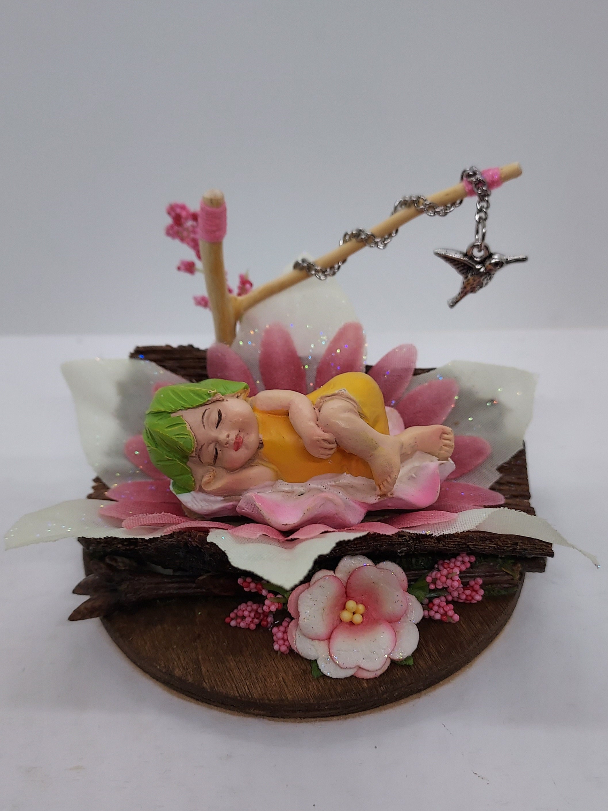 Fairy Bed Enchanted Doll Cradle Fairy House Mouse House - Etsy