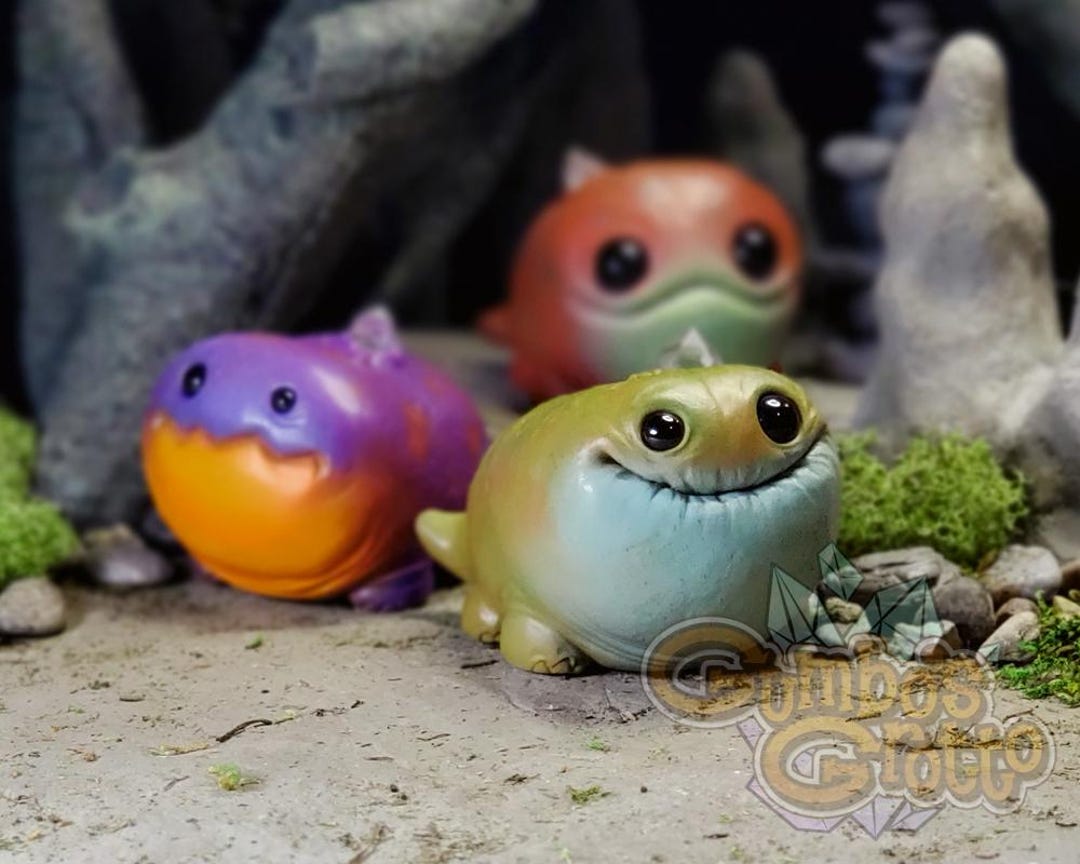 Newt Fantasy Creature "newtons" Spirit Lizard Forest Faerie Fairytale ...