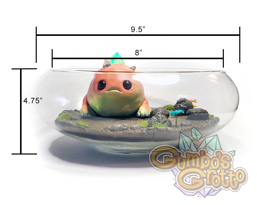 Scoosh Grotto Newt Figurine: Handmade Polymer Clay Fantasy Creature - Etsy