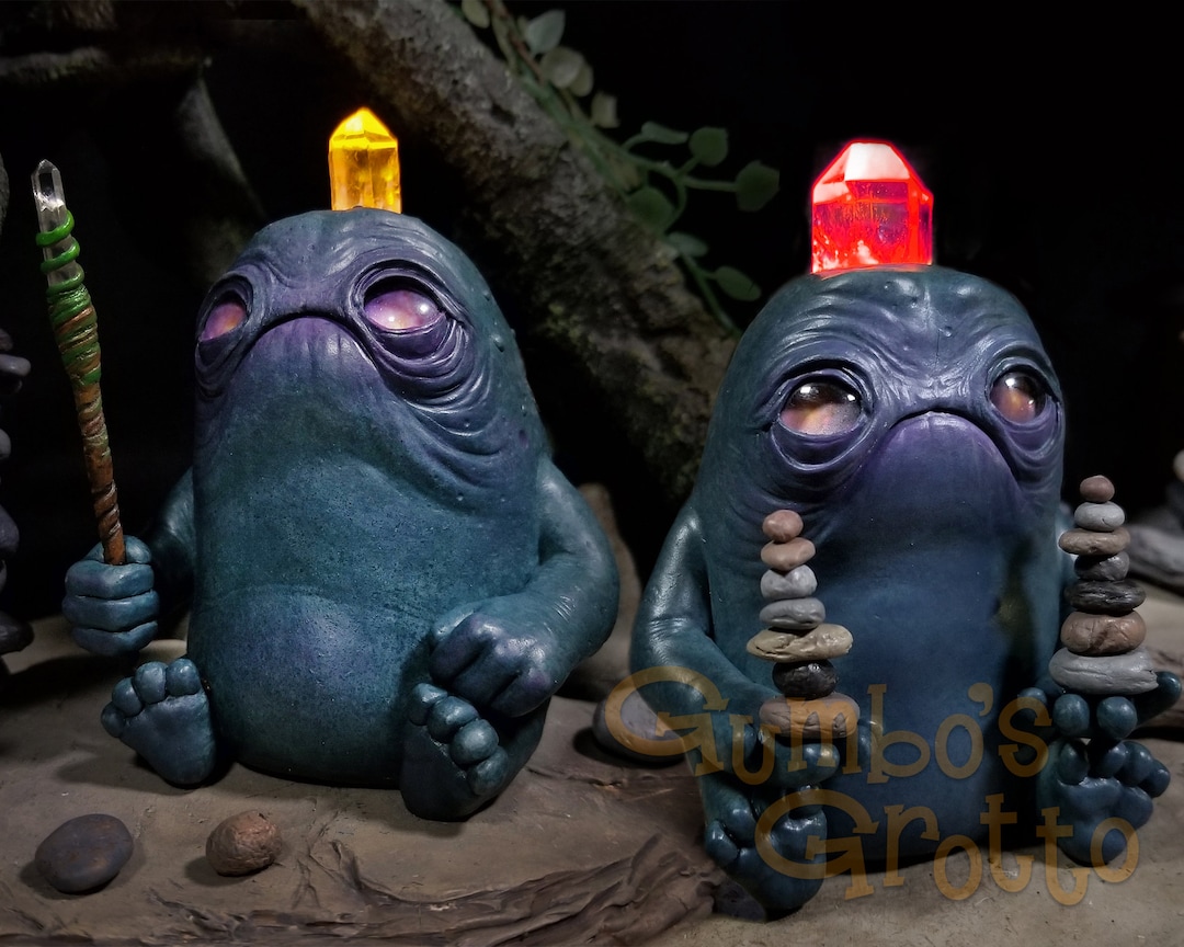 Crystal Guardian Rock Monster "guang" Fantasy Spirit Creature Forest ...