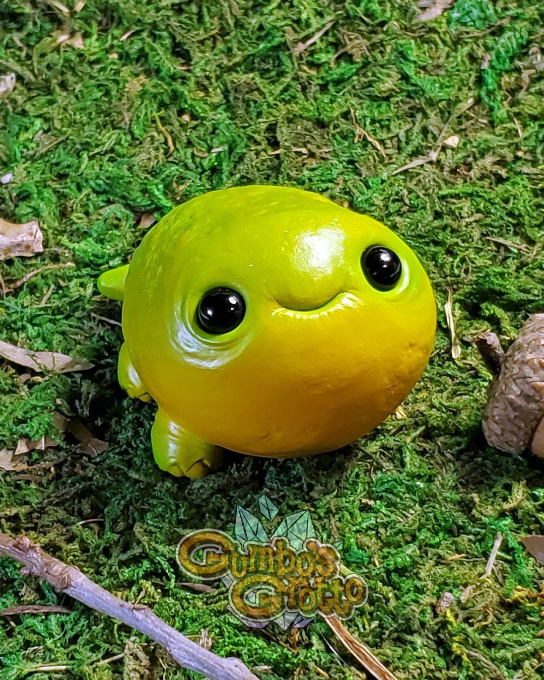 Polymer Clay Fantasy Creature Figurine: Handmade Spirit Lizard ...