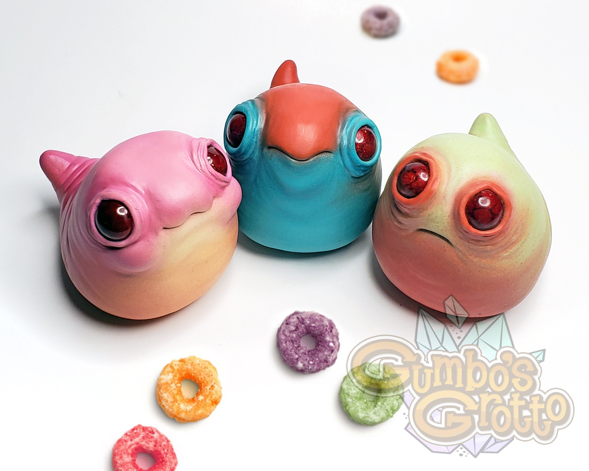 Handmade Polymer Clay Grotto Worm: Fantasy Desk Buddy - Etsy