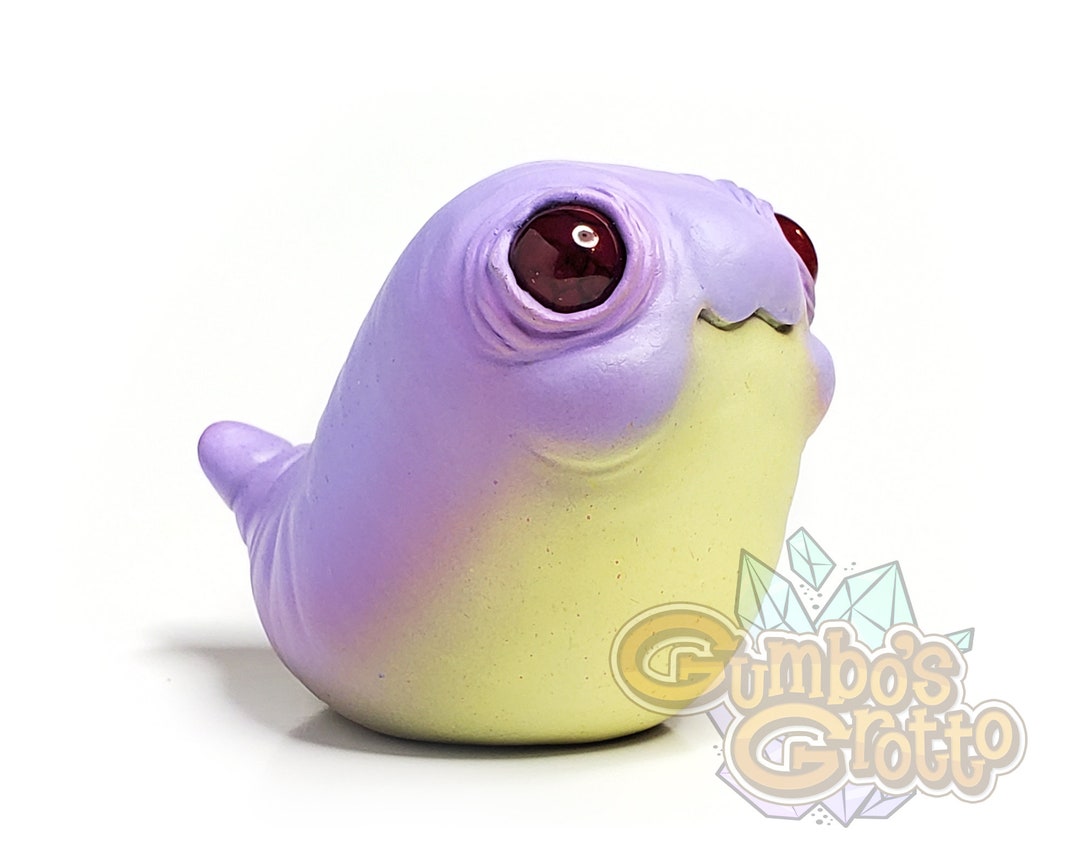 Chonky owo Iris Grotto Worm Polymer Clay Fantasy Geschöpf Magischer ...