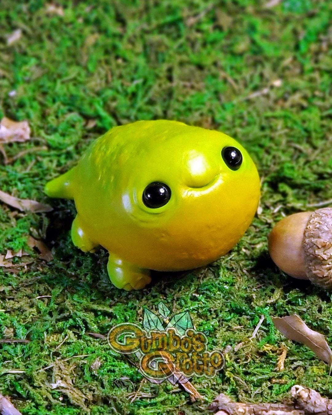 Polymer Clay Fantasy Creature Figurine: Handmade Spirit Lizard ...