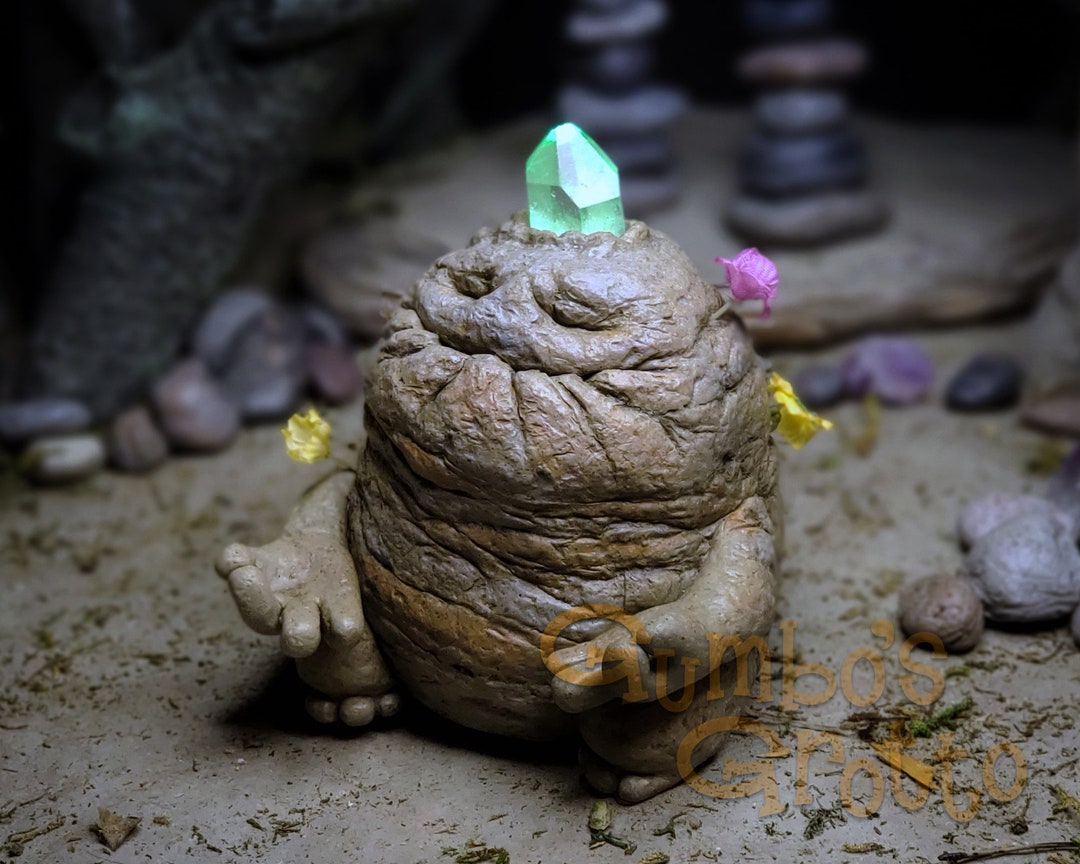 Stone Rock Monster "heiwa" Fantasy Spirit Creature Forest Faerie ...