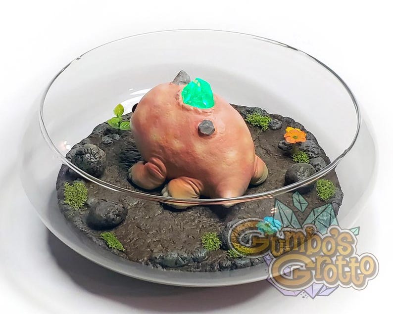 Scoosh Grotto Newt Figurine: Handmade Polymer Clay Fantasy Creature - Etsy