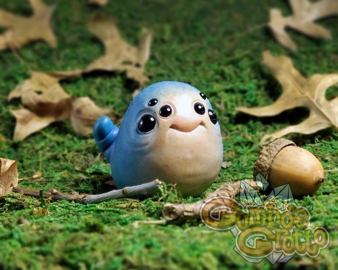OOAK Worm Fantasy Creature: Polymer Clay Faerie Figurine - Etsy