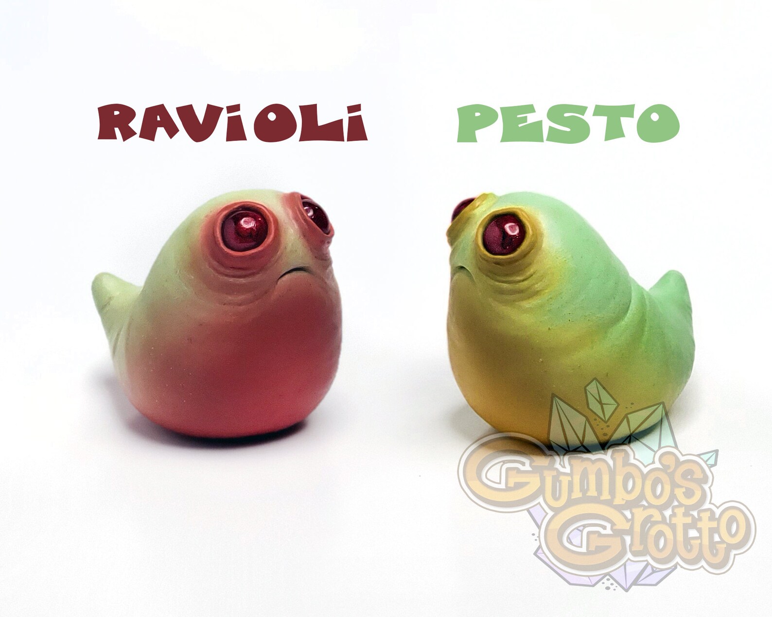Handmade Polymer Clay Grotto Worm: Fantasy Desk Buddy - Etsy