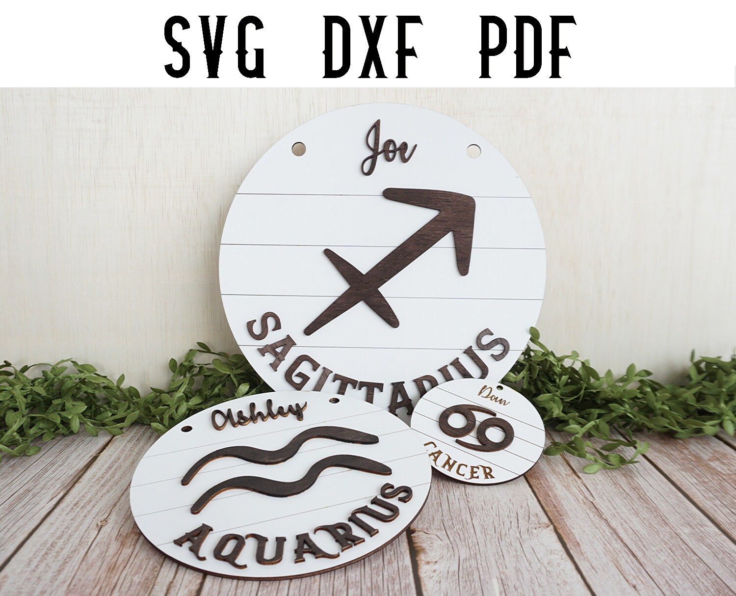 12 Zodiac Signs Zodiac Traits Star Signs Cut File Laser | Etsy