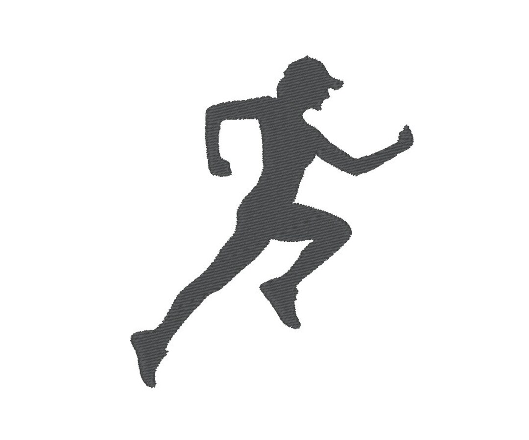 Run Machine Embroidery Design, 3 Designs, Run Embroidery Design, Runner ...