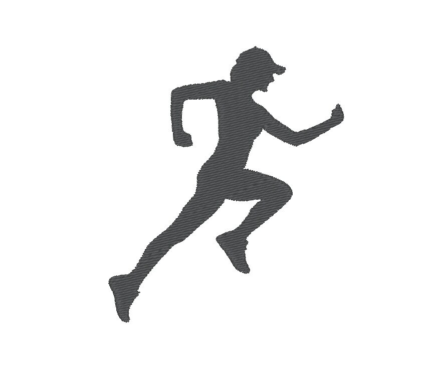 Run Machine Embroidery Design, 3 Designs, Run Embroidery Design, Runner ...