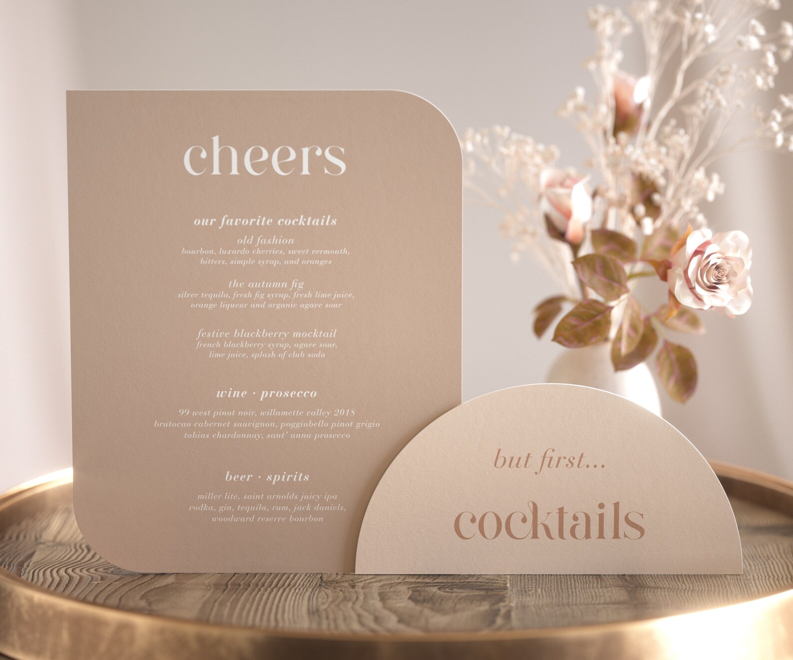 Wedding Drink Sign Arch, Wedding Bar Menu Sign, Alcohol Drinks Menu ...
