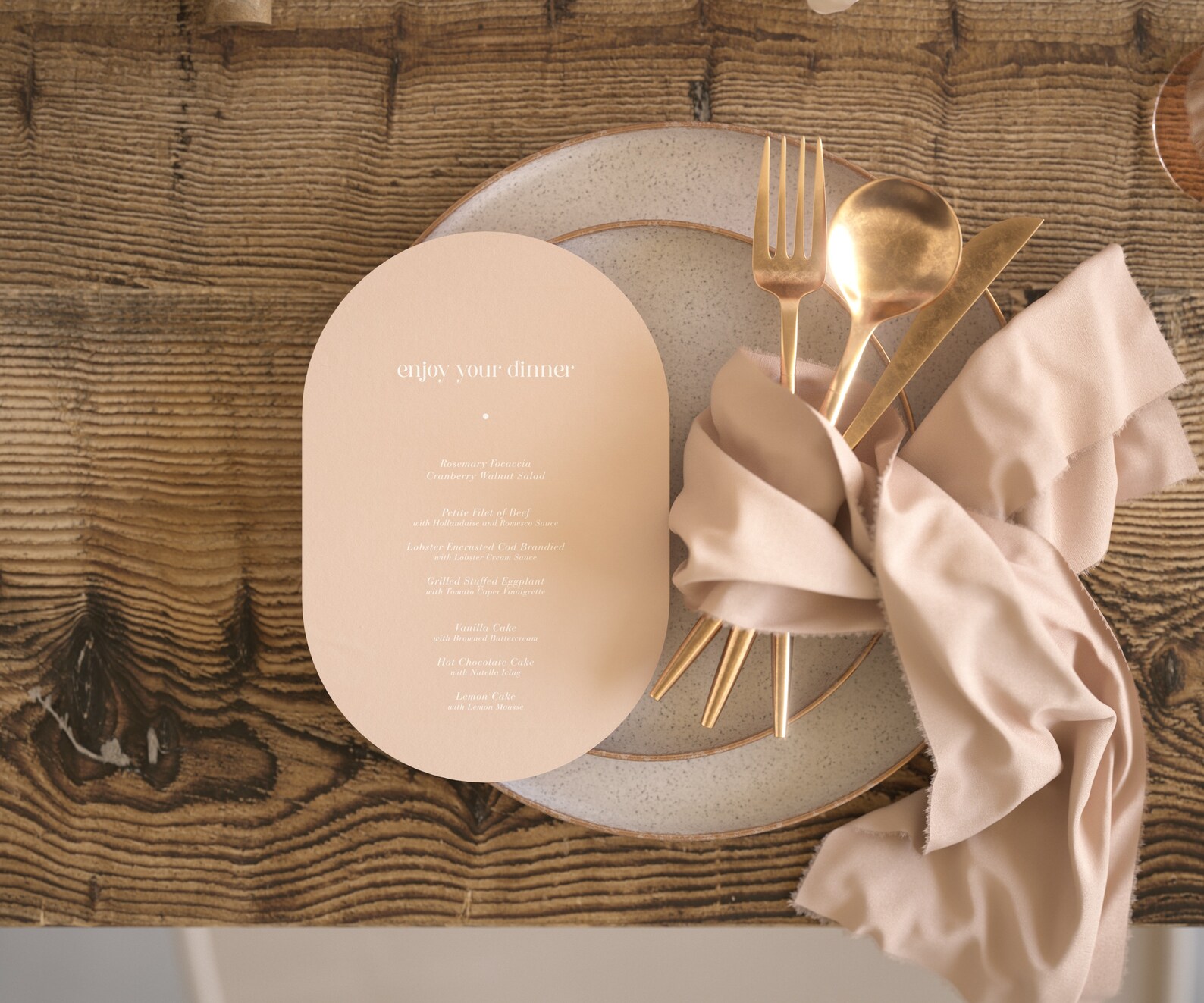 Dinner Menu Card Double Arch Menu Card With Guest Name - Etsy