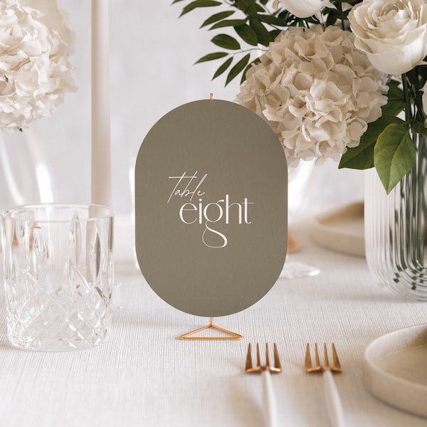 Arch Table Numbers - Etsy