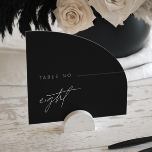 Wedding Table Number, Arch Table Numbers, Wedding Table Number Sign ...