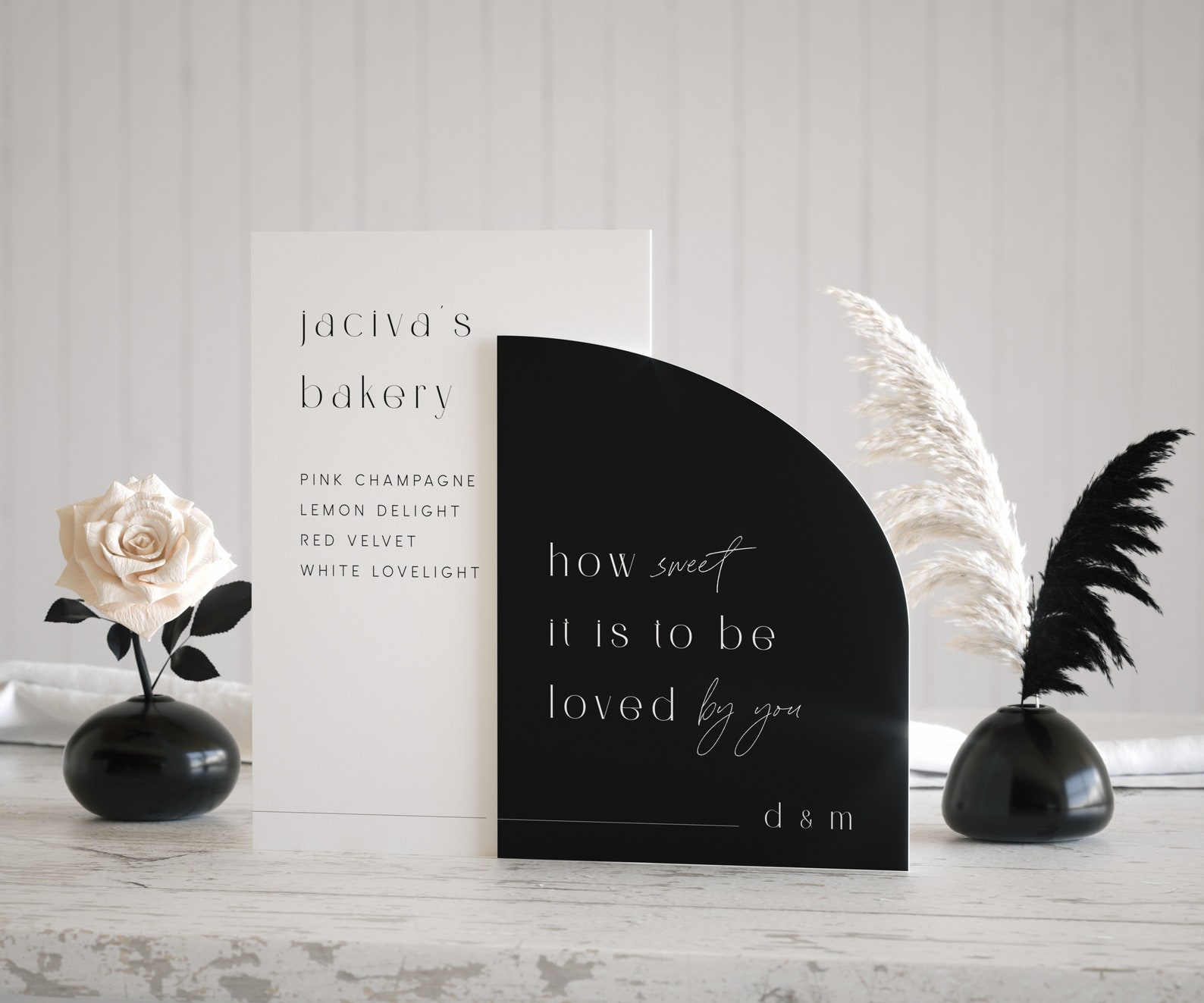 Dessert Menu Sign Arch Dessert Table Sign Sweets Menu Sign - Etsy