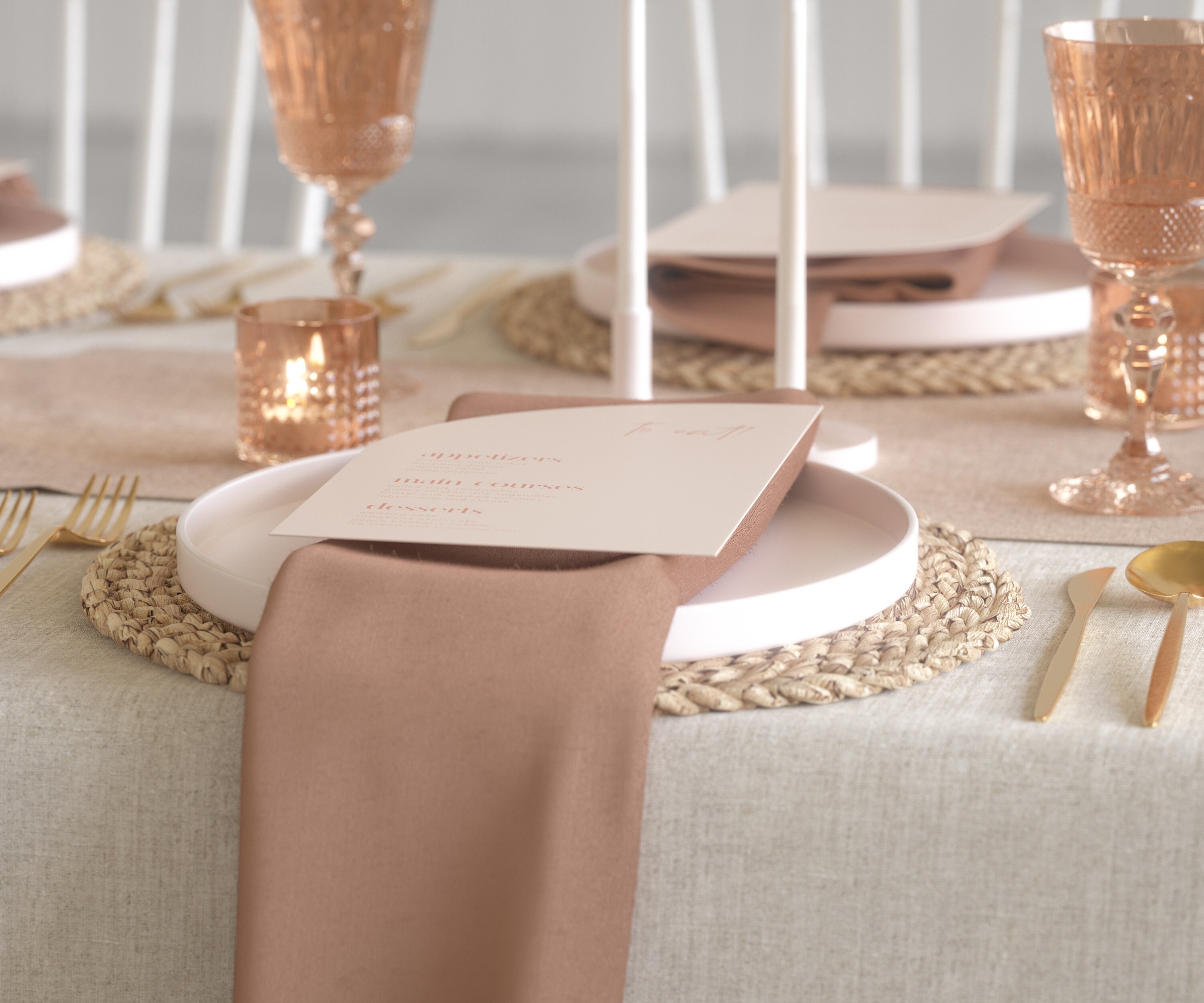 Arch Dinner Menu Card Wedding Dinner Menu Card Modern | Etsy