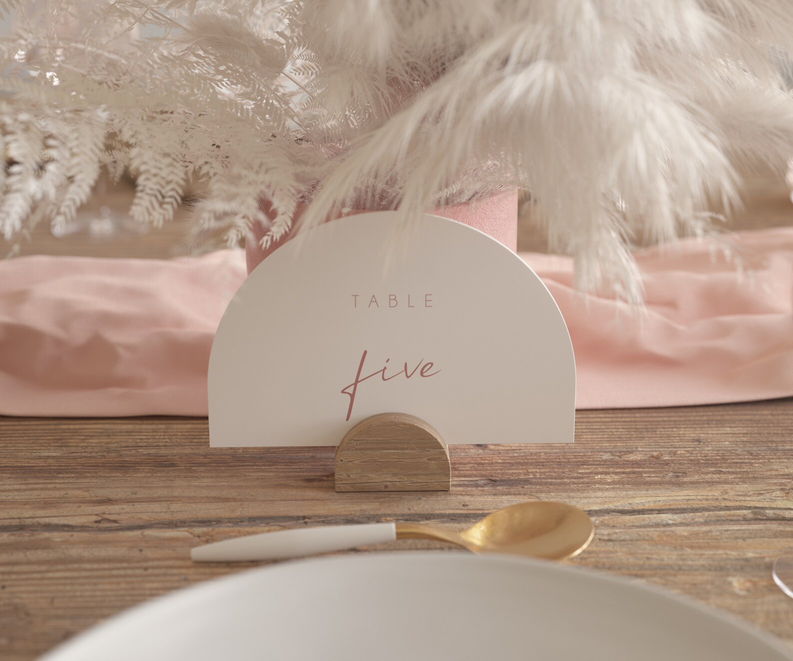 Arch Shape Wedding Table Numbers Modern Minimalist Table - Etsy