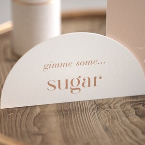 Minimalist Wedding Dessert Bar Station, Arch Dessert Table Sign ...
