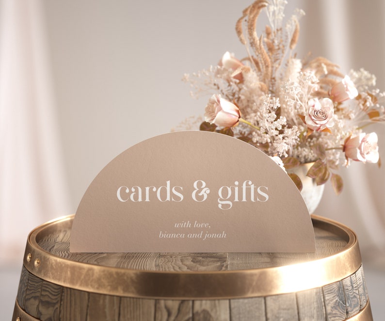Arch Cards and Gifts Table Sign Cards and Gifts Wedding Sign - Etsy