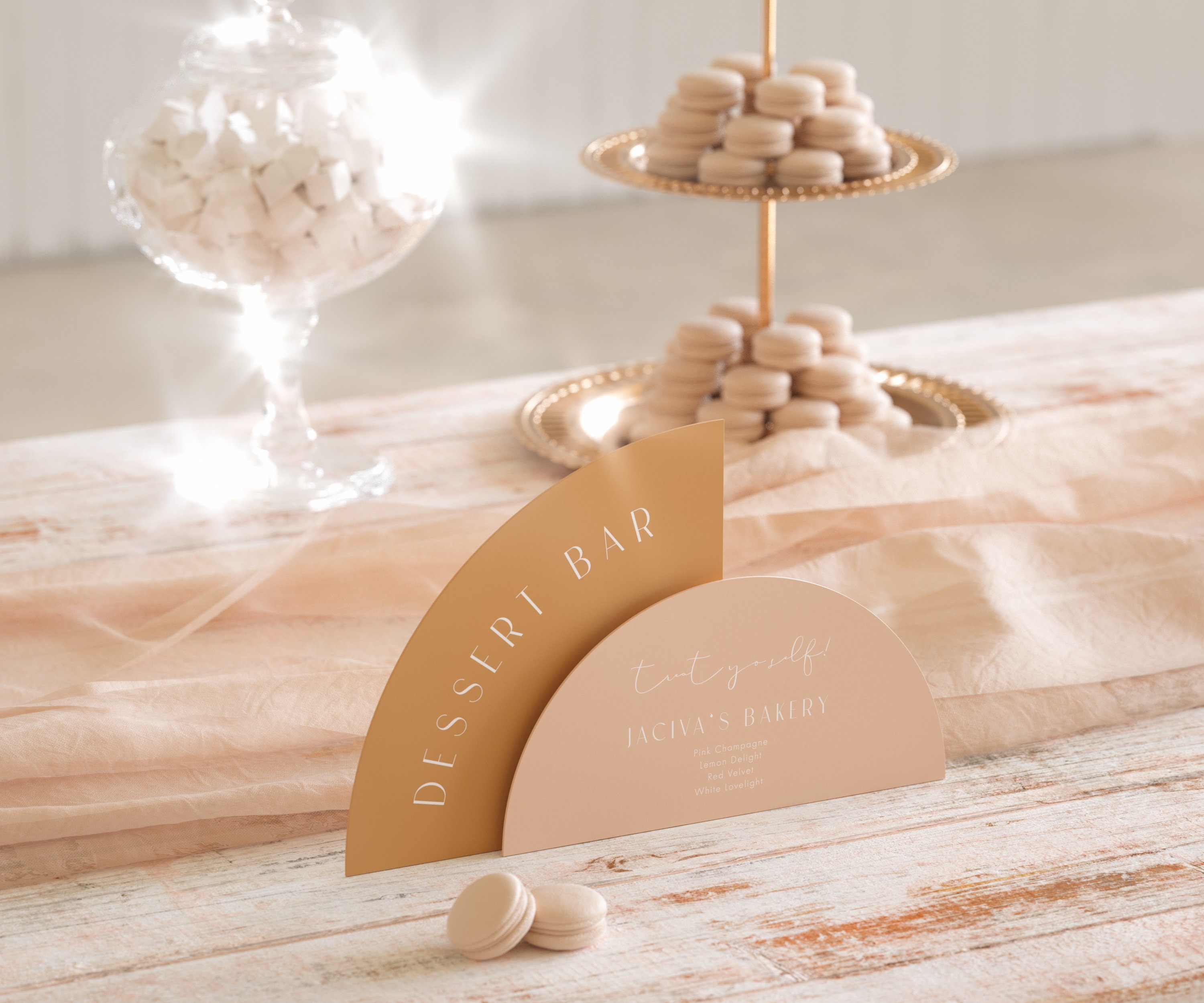 Arch Dessert Table Sign Dessert Menu Sign Sweets Menu Sign - Etsy