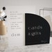 Arch Cards and Gifts Table Sign Modern Cards and Gifts - Etsy