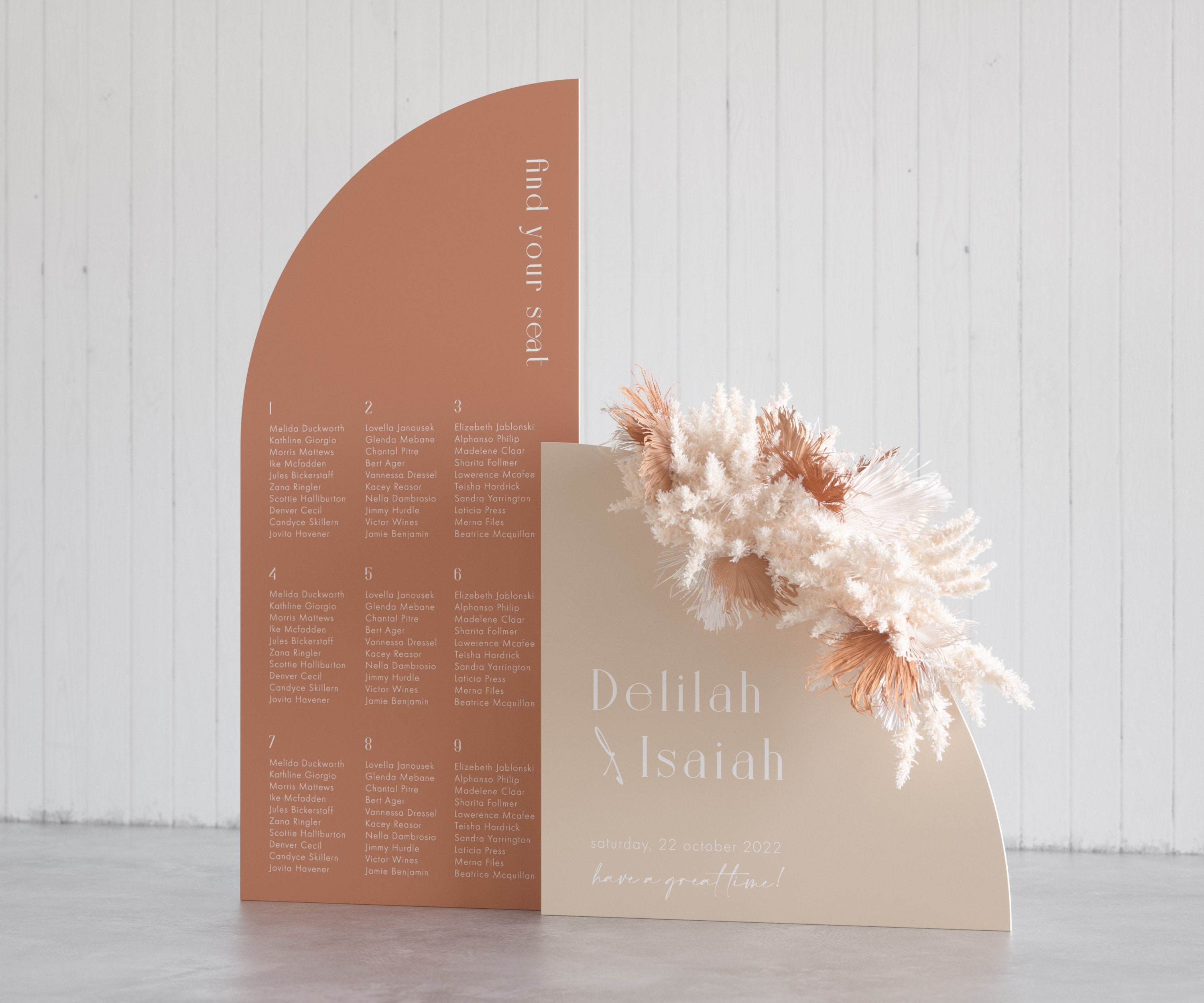 Wedding Seating Sign Half Arch Wedding Signs Wedding Welcome - Etsy ...