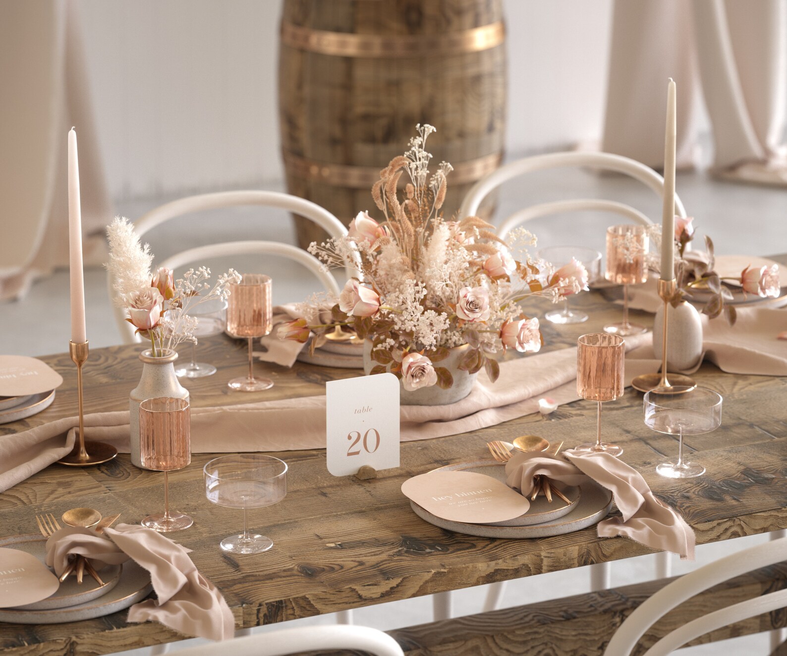 Dinner Menu Card Double Arch Menu Card With Guest Name - Etsy