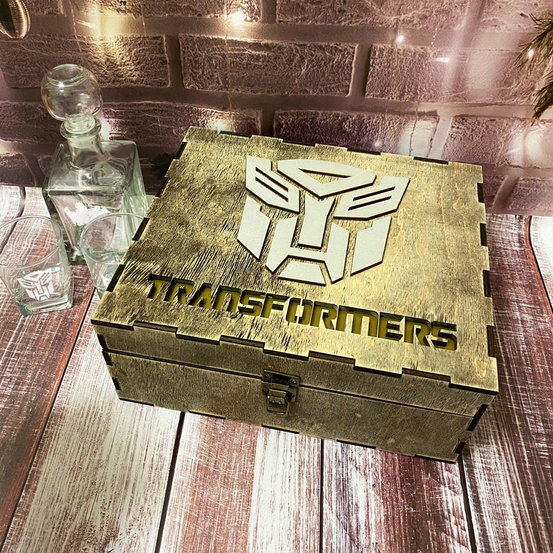 Transformers Whiskey Glasses Set,custom Transformers Decanter Whiskey ...