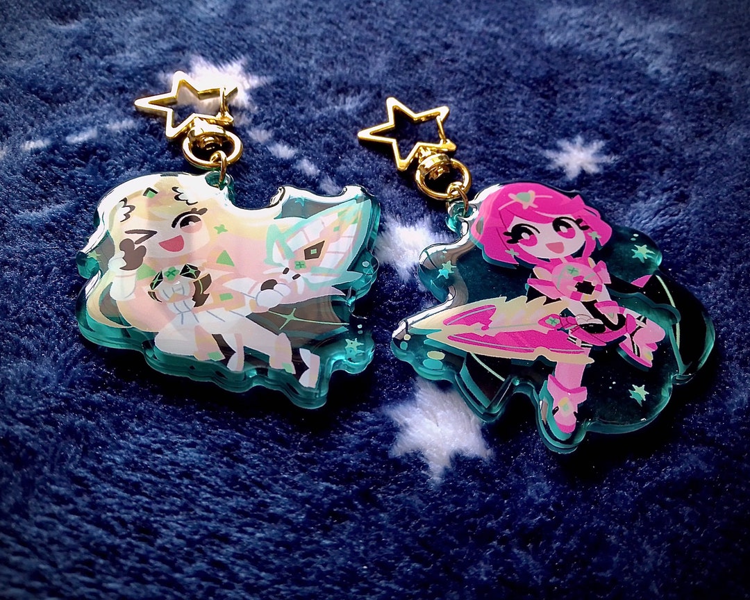 Xenoblade Chronicles 2 Pyra and Mythra Acrylic Keychains - Etsy