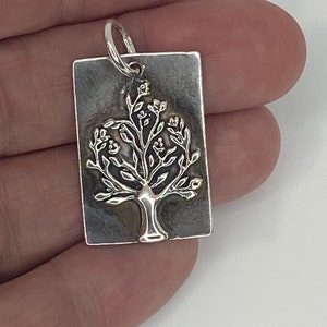 Handcrafted Sterling Silver Tree of Life Pendant - Etsy