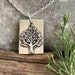 Handcrafted Sterling Silver Tree of Life Pendant - Etsy