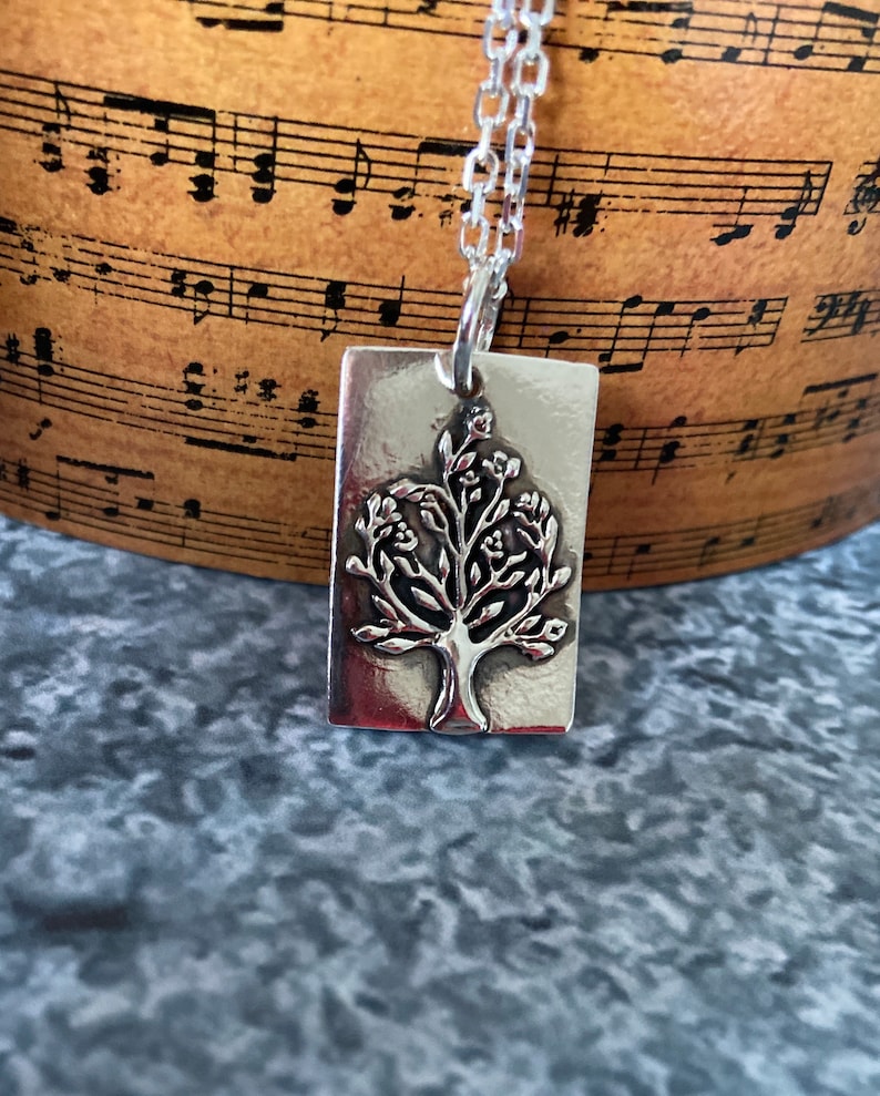 Handcrafted Sterling Silver Tree of Life Pendant - Etsy