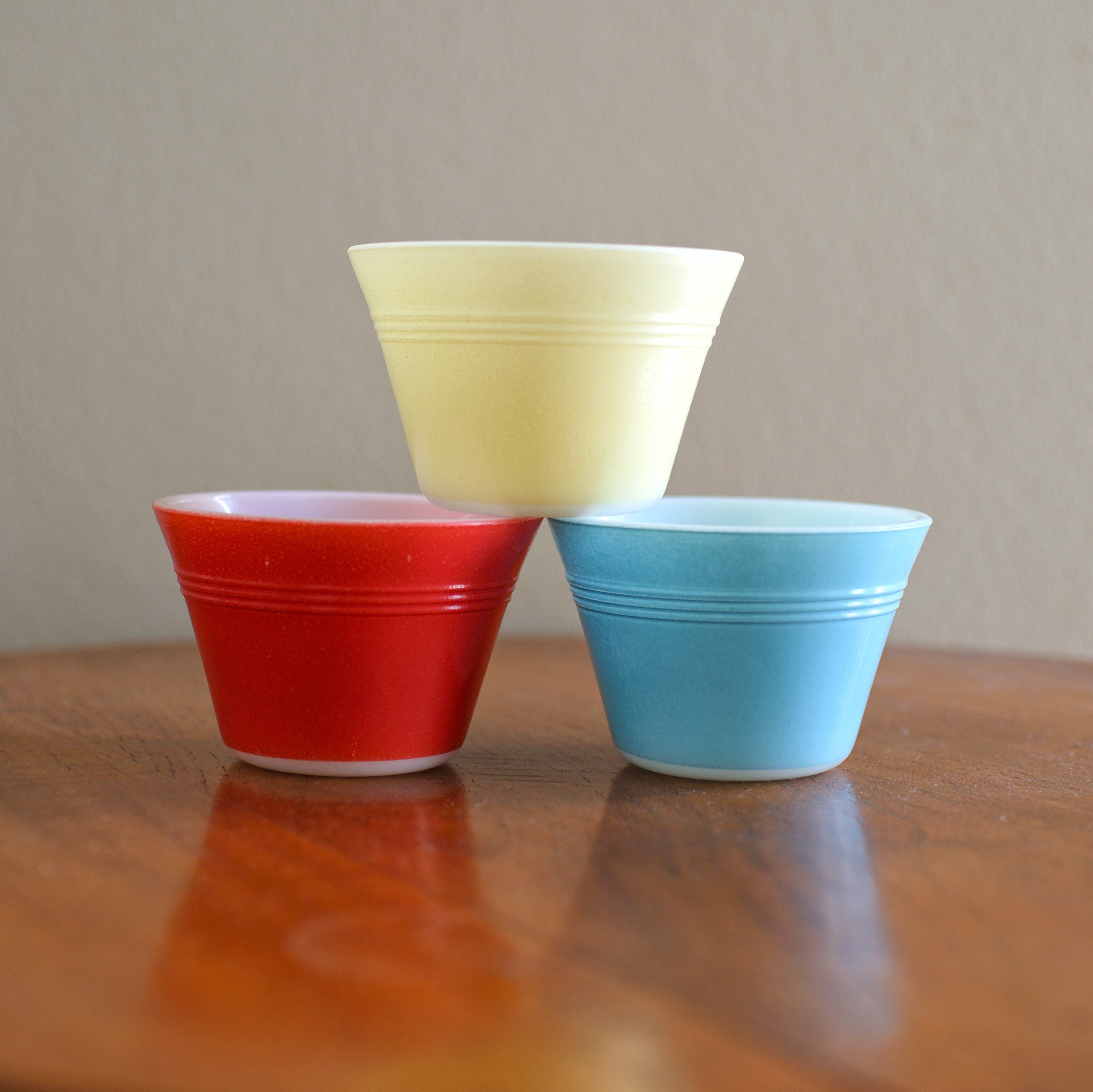 Kitchen & Dining Home & Living 1950s Vintage JAJ Pyrex custard/dessert ...