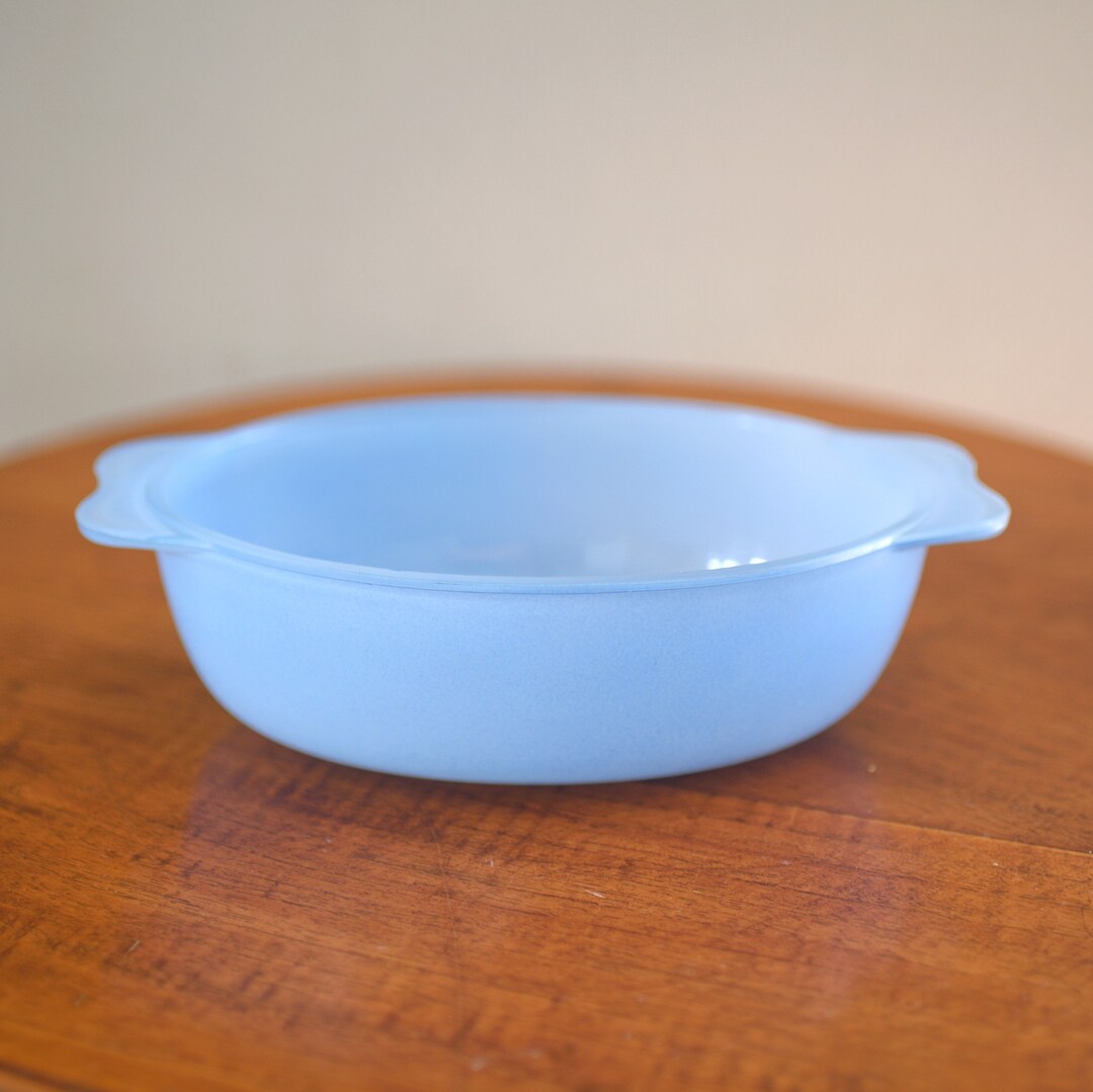 Vintage JAJ Pyrex Small Oval/oblong Light Blue Colourware/sprayware ...