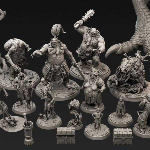 3d Miniature Print Files - Etsy